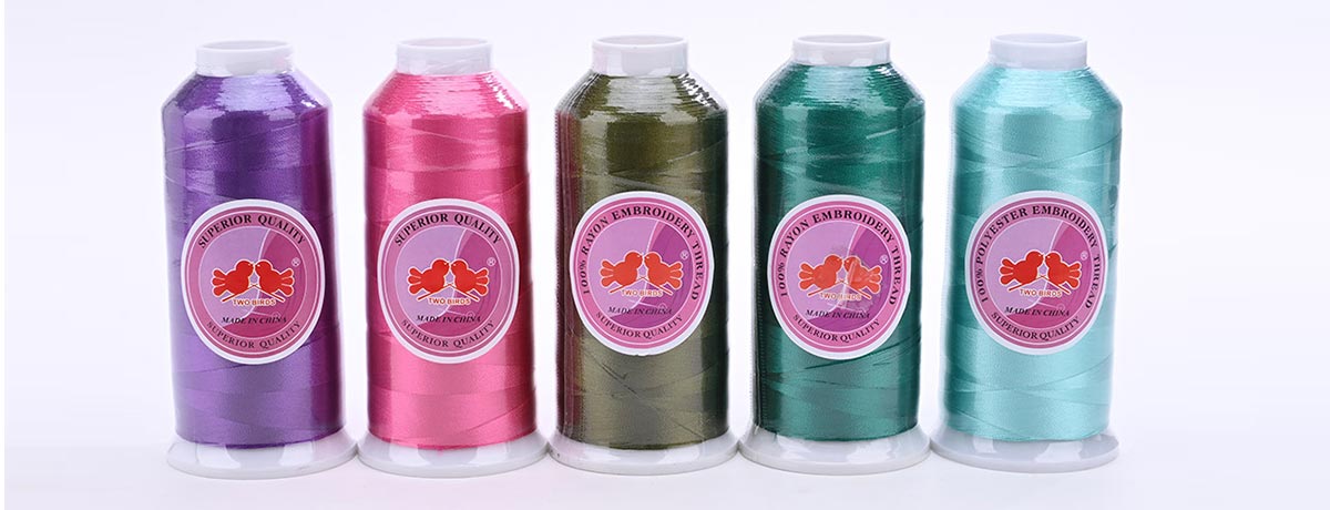 TWO BIRDS®: The Industrial Embroidery Thread Wholesale in China