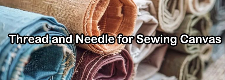 Best Thread and Needle for Sewing Canvas
