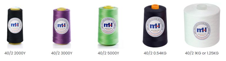 Bulk 40s/2 Spun Polyester Sewing Thread from Chinese Factory